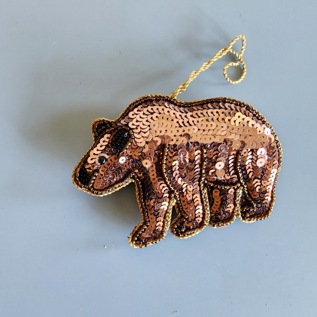 Christmas Decoration Rhino Tree Ornament Tree Decorations Quilted ...