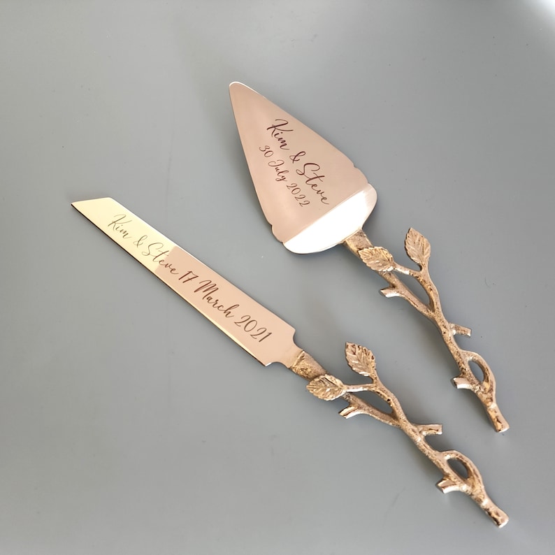 Personalized Wedding Cake Knife Custom Wedding Cake Cutter - Etsy