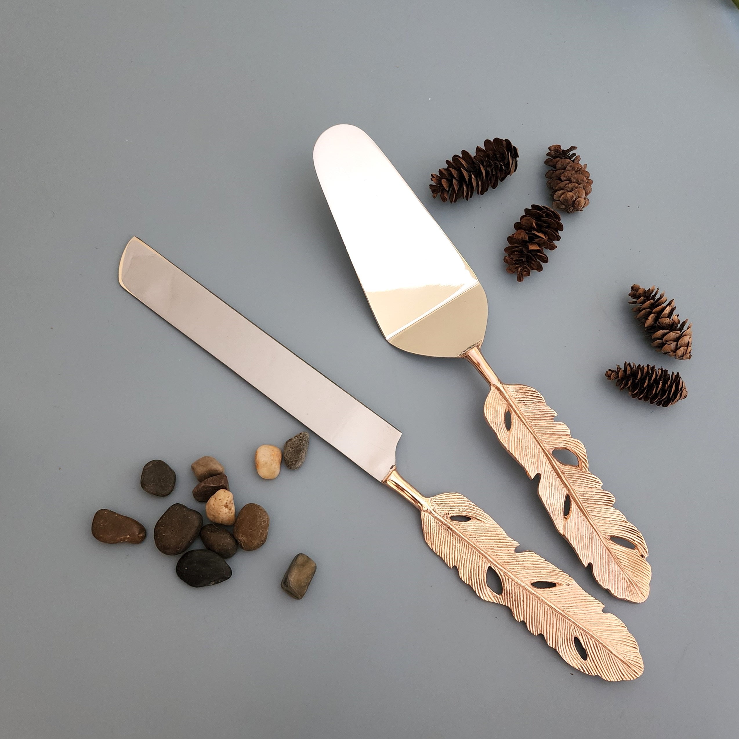 Personalized Wedding Cake Knife and Server Set - Custom Cake Knife and ...