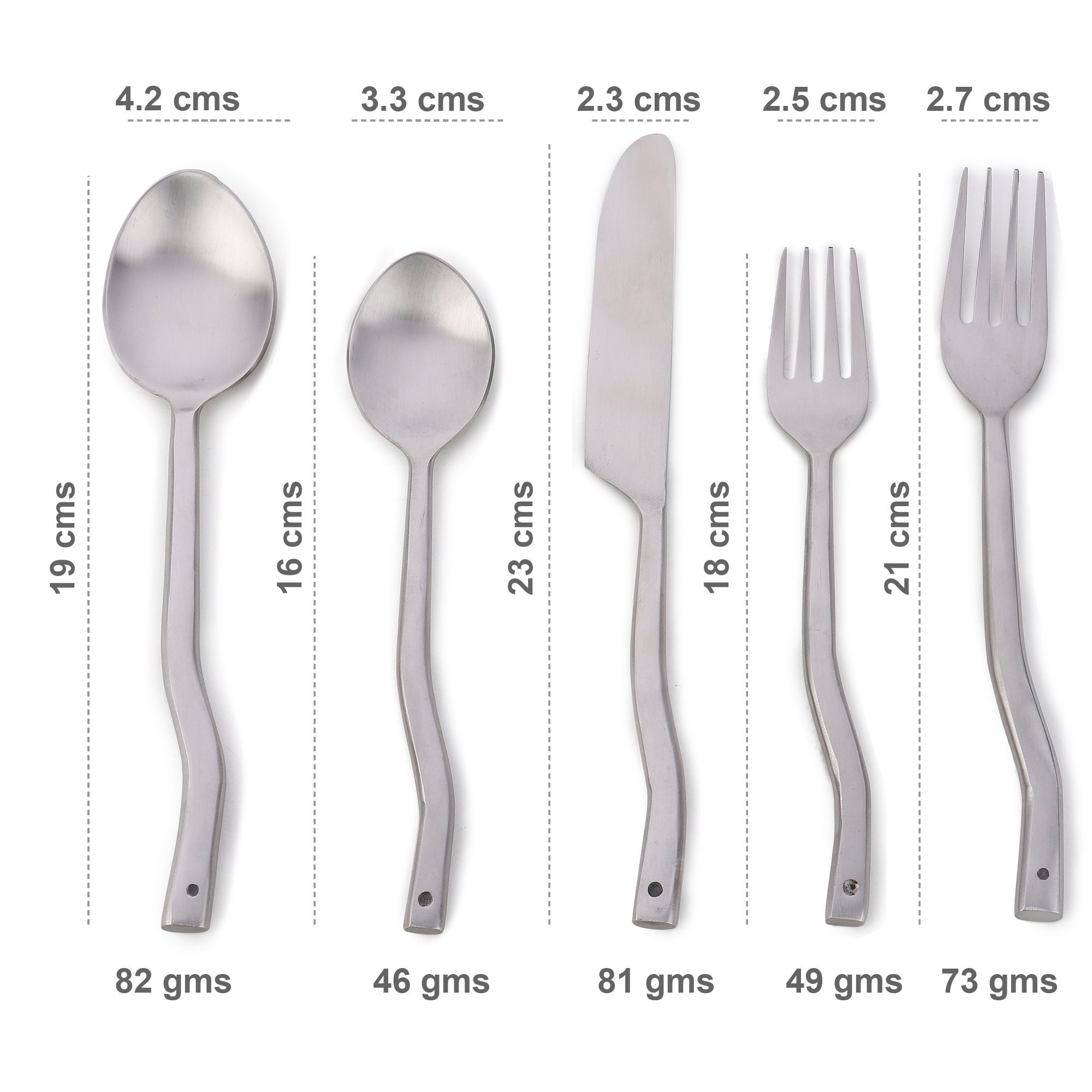 Set di posate moderne Set hostess d'argento Regalo per | Etsy