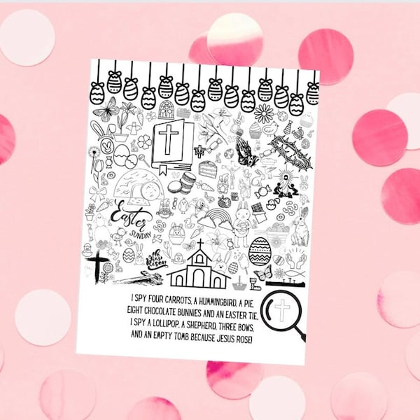 Christian I Spy Game - Etsy