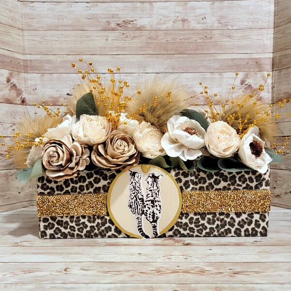 Cat Floral Arrangement - Etsy