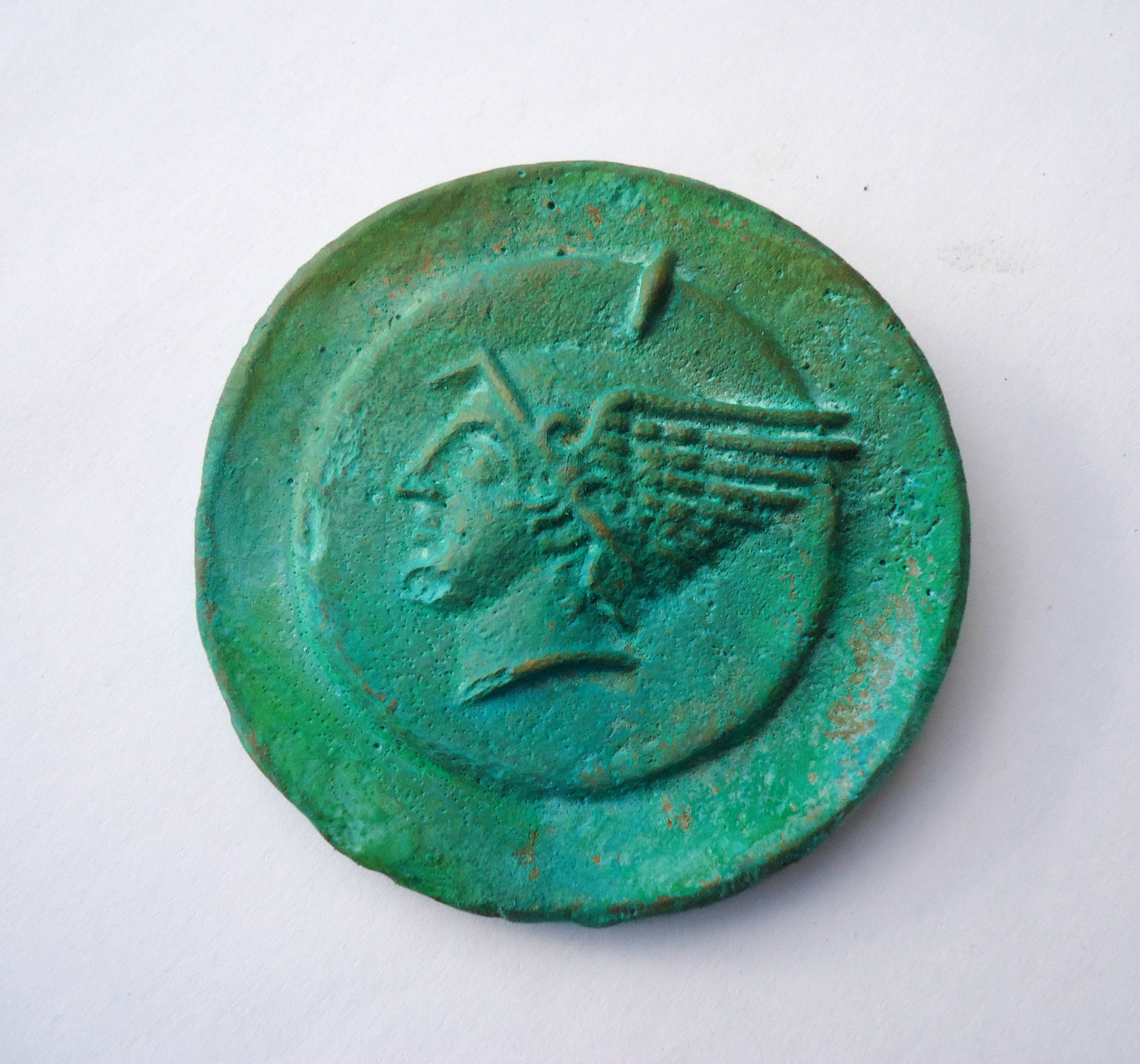Reproduction Roman Bronze Coin, Rare Roman Bronze Coin ,aes Signatum ...