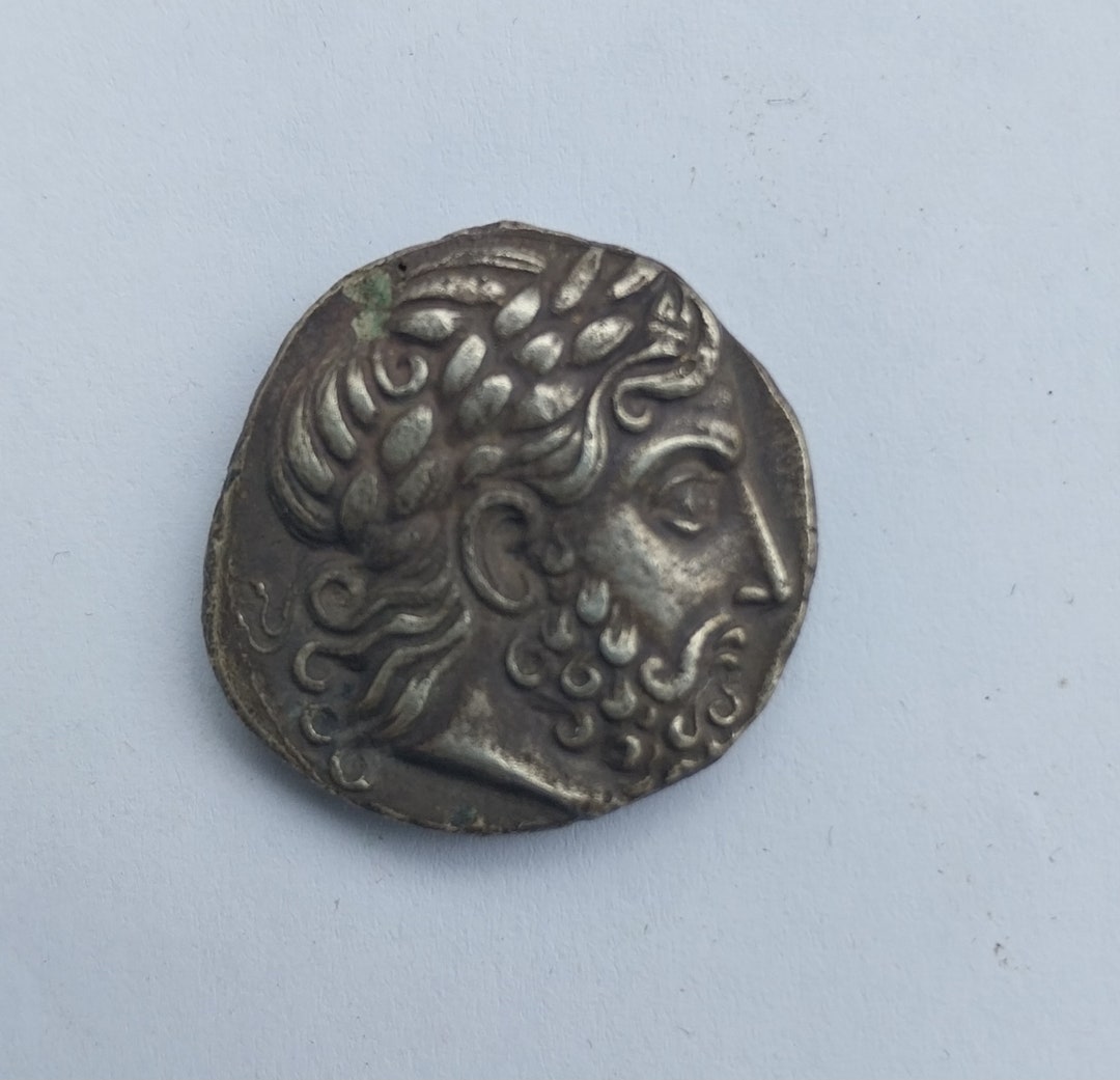 Reproduction Greek Silver Coin Rare Gree Silver Coin - Etsy