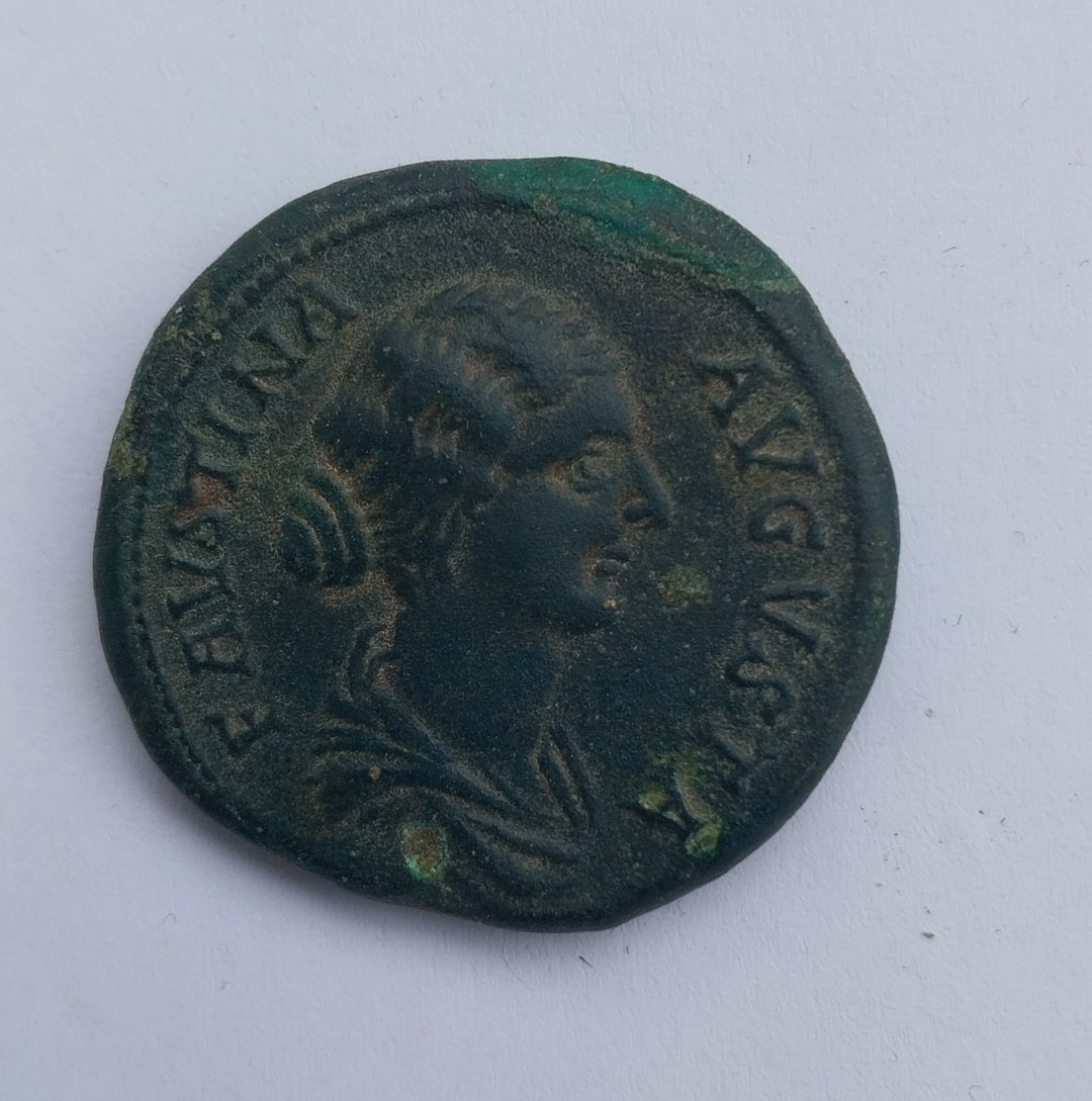 Reproduction Roman Bronze Coin, Rare Roman Bronze Coin,faustina Coin ...