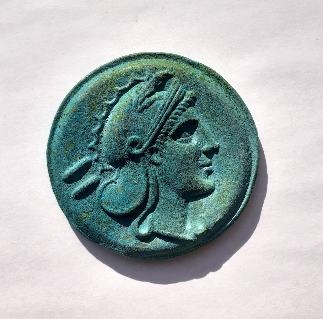 Reproduction Roman Bronze Coin, Rare Roman Bronze Coin ,aes Signatum ...