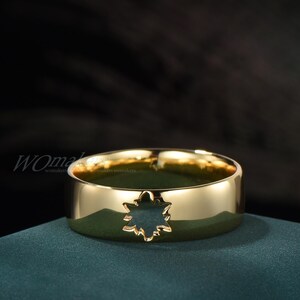 Tangled Inspired Sun Couple Rings Comfort Fit Solid Gold Matching Rings ...