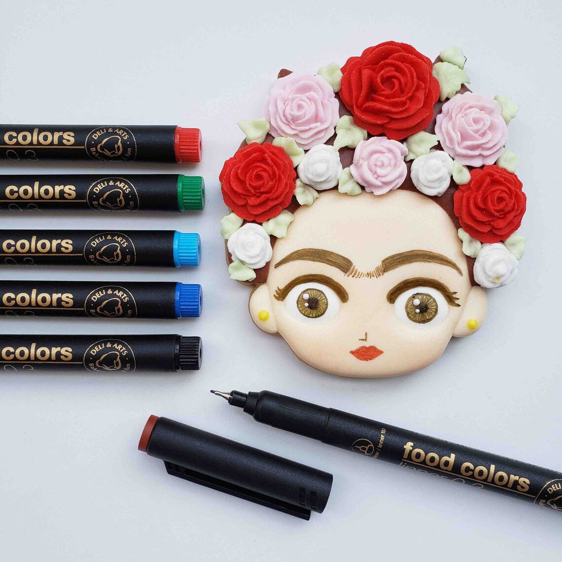 Dripcolor Edible Food Marker Fine Liner Set of 6 - Etsy