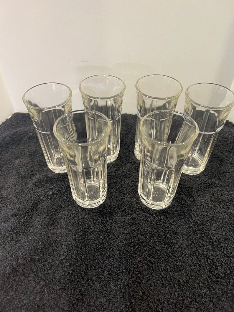 Vintage Federal Clear Glasses - Etsy