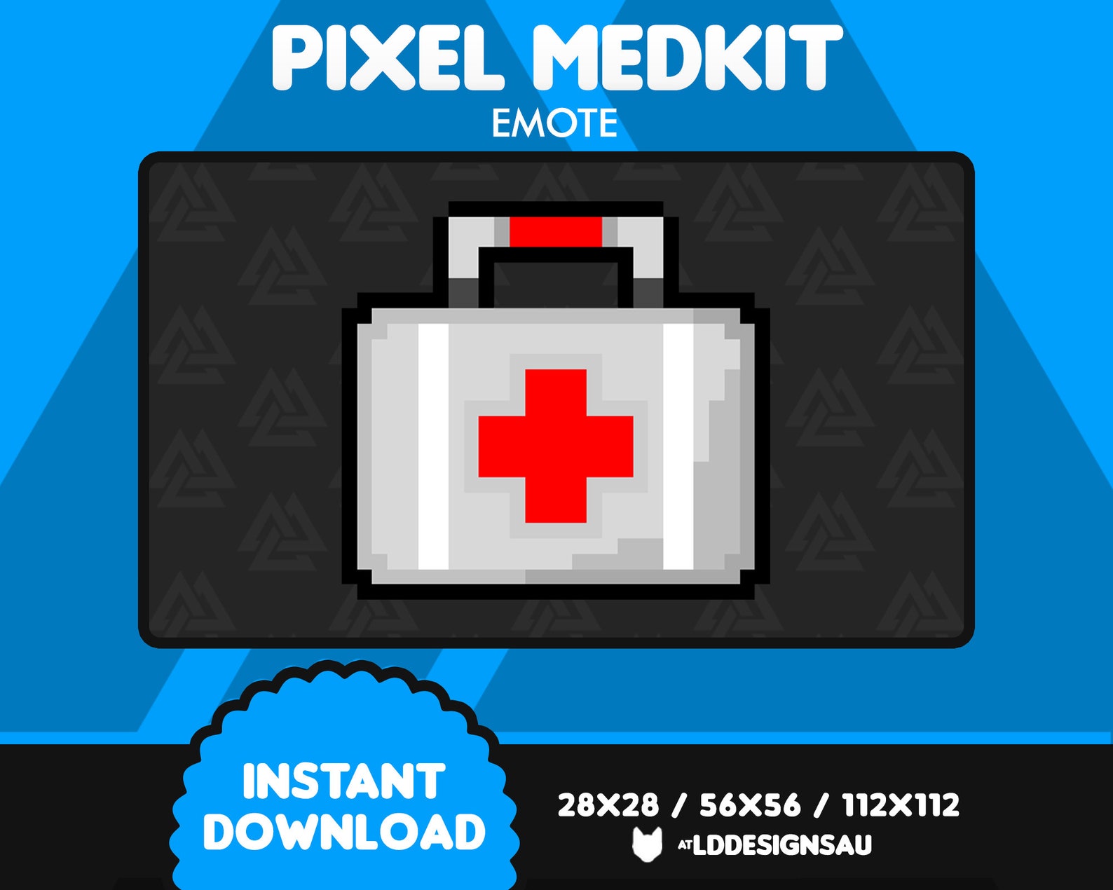Pixel Medkit Emote Twitch Emote Discord Emote Twitch - Etsy