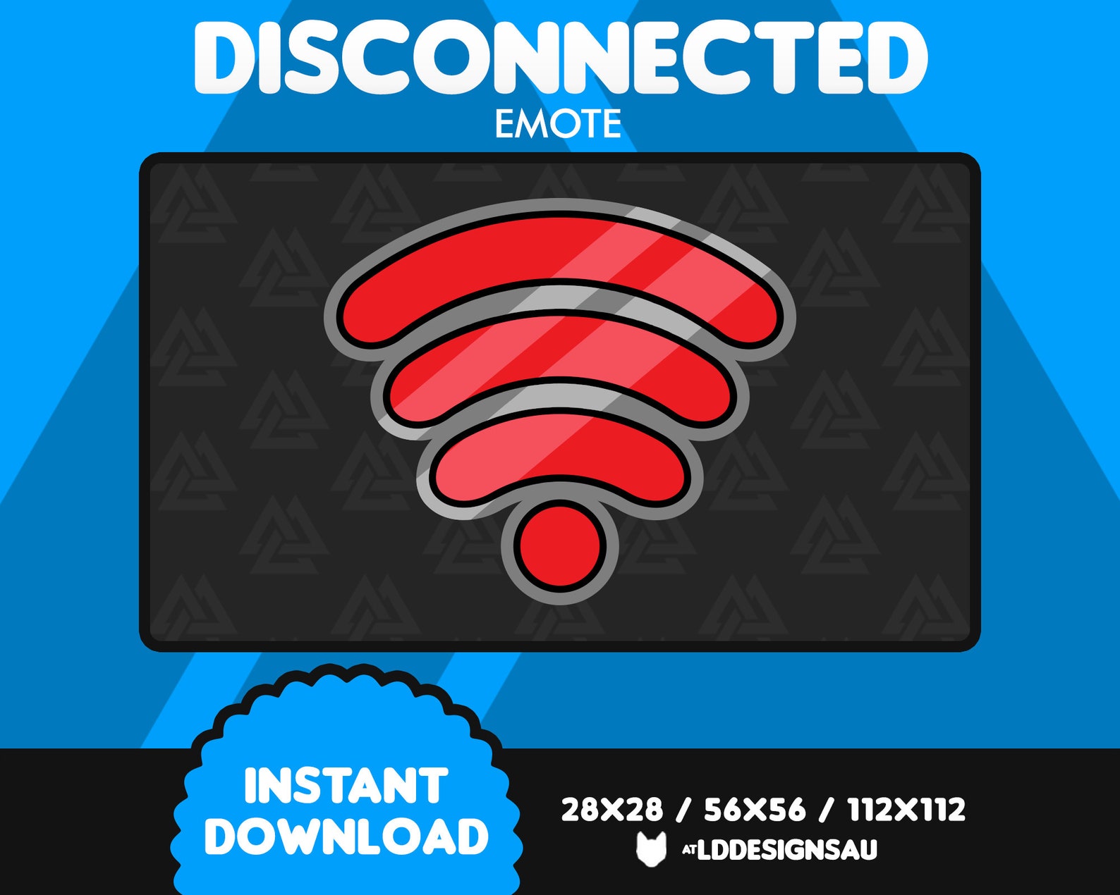 Twitch Emote Discord Emote Disconnected - Etsy Australia