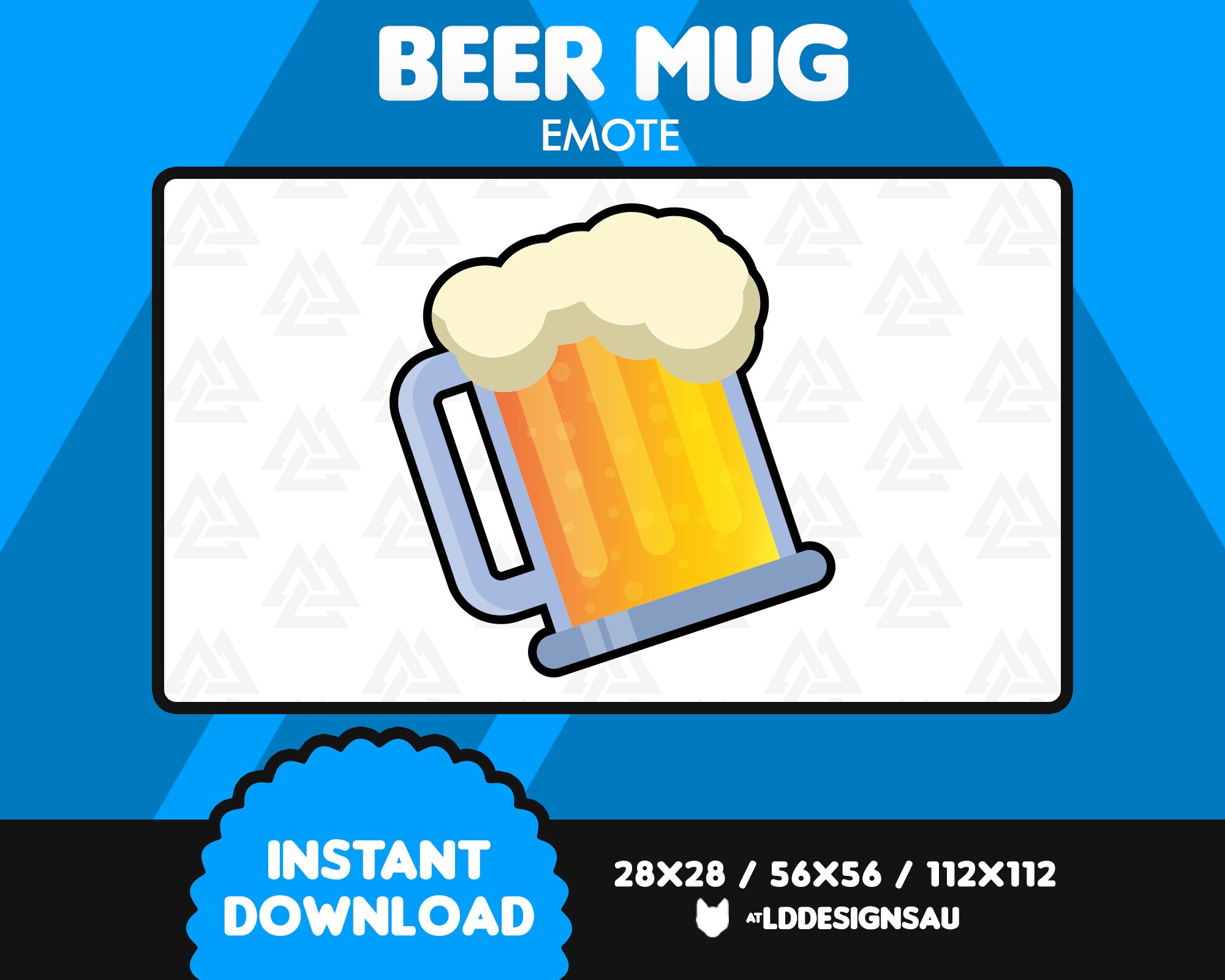 Beer Mug Twitch Emote Cheers Discord Emote Streamer Emotes - Etsy Canada