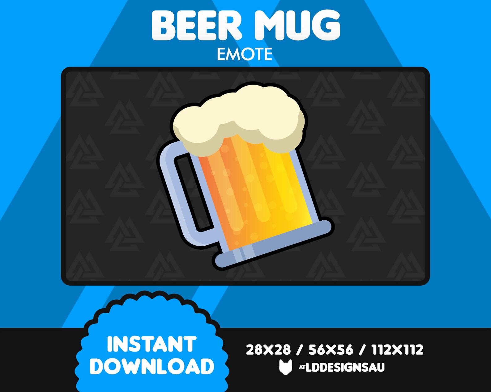 Beer Mug Twitch Emote Cheers Discord Emote Streamer Emotes - Etsy