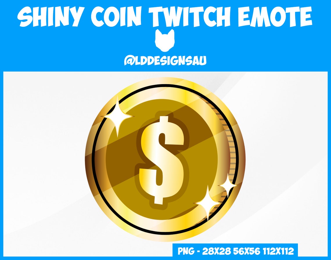 Twitch Emotes Discord Emote Coin | Etsy