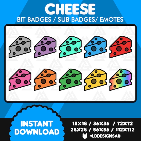 Cheese Emote - Etsy