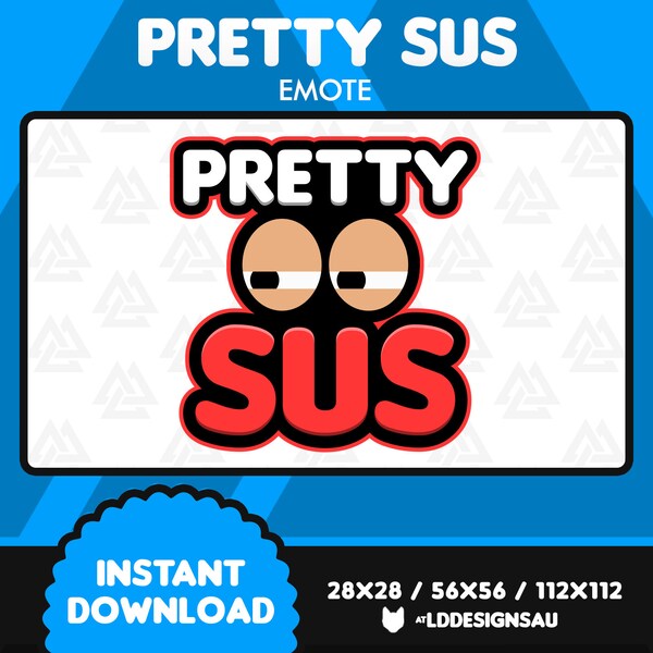 Sus Twitch Emote - Etsy