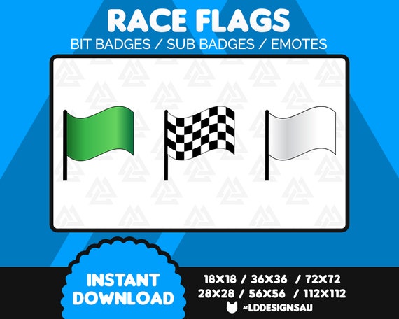 Racing Flag Emote Pack Twitch Emote Discord Emote - Etsy UK