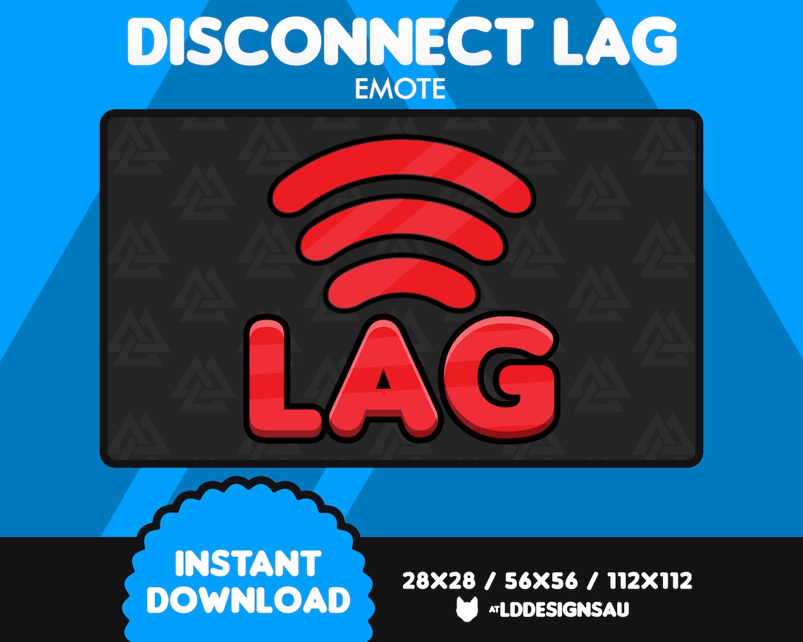 Lag Twitch Emote Funny Emote Discord Emote Lagging Twitch - Etsy