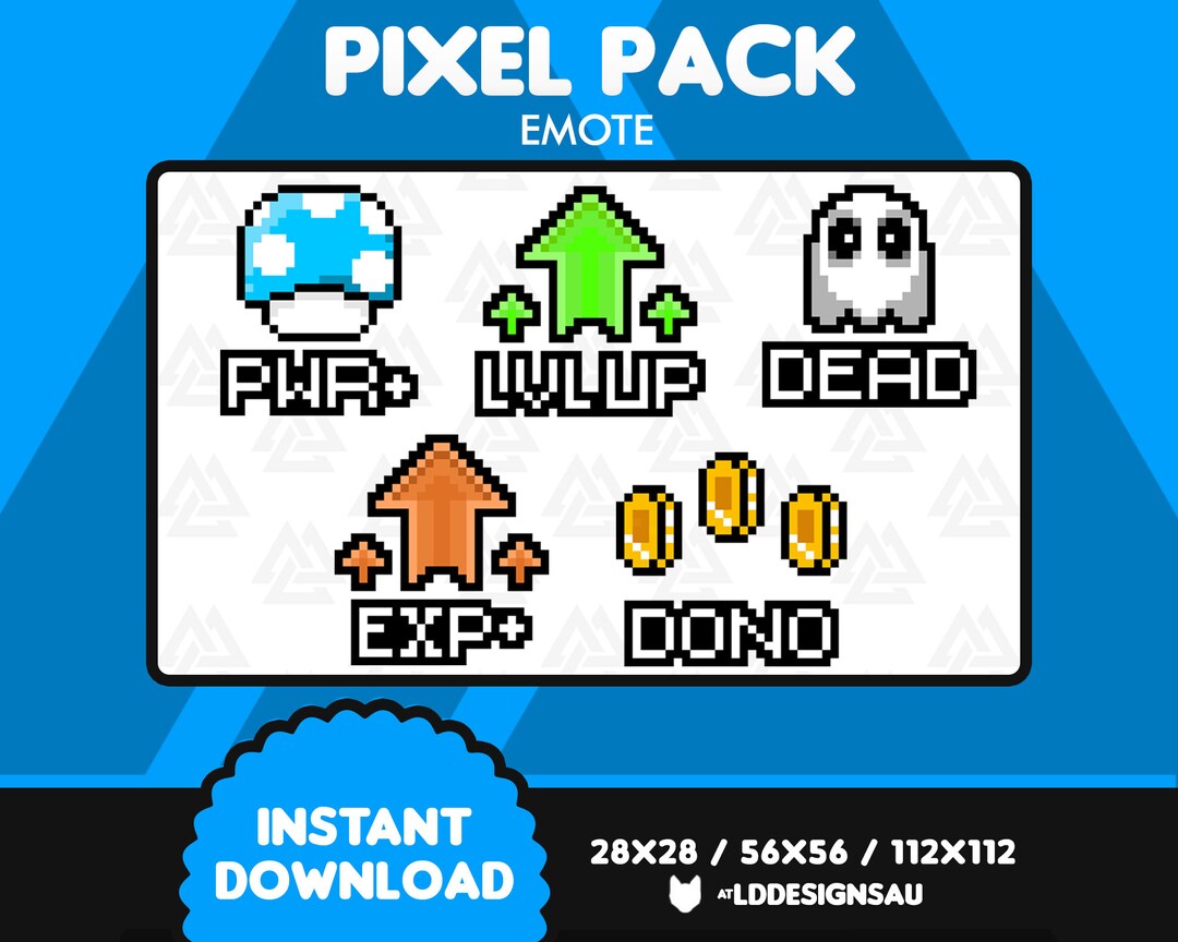 Twitch Emotes | Retro Pack - Etsy