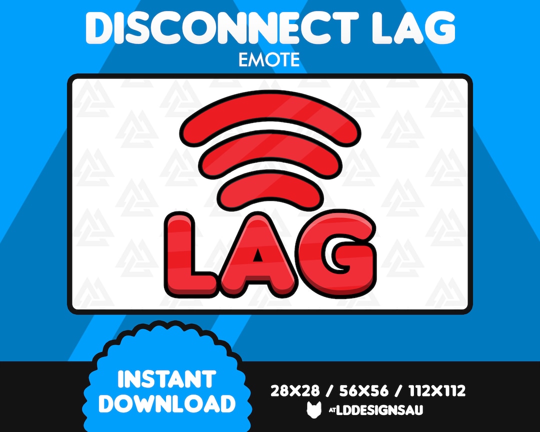 Lag Twitch Emote | Funny Emote Discord Emote | Lagging Twitch Emote ...
