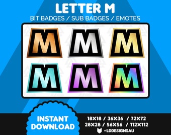Letter M - Etsy