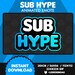Animated Twitch Emote Sub Hype Sub Hype Emote Sub Emote Animated Emotes ...