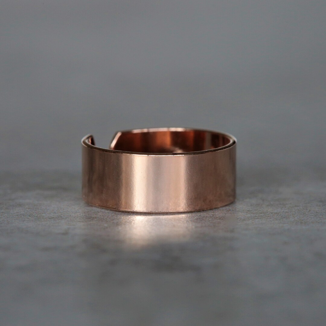 Minimal 6mm Rose Gold Toe Ring Rose Gold Toe Ring Adjustable - Etsy