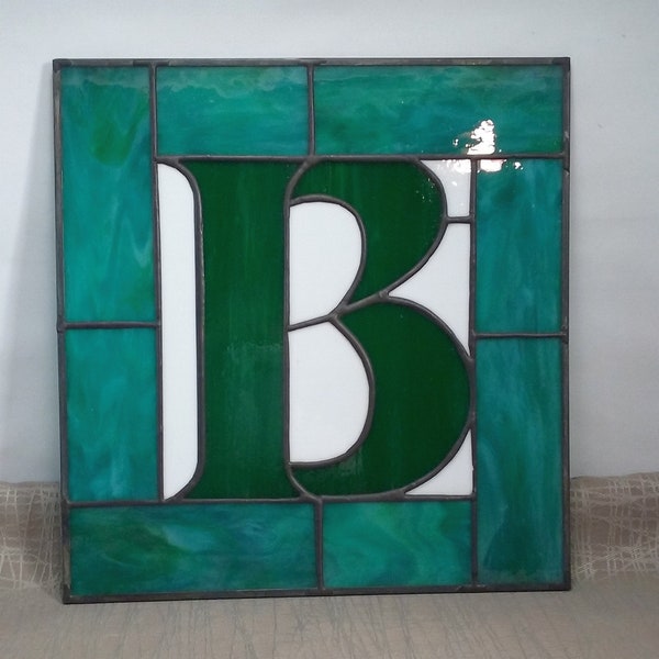 Stained Glass Pattern Letters - Etsy