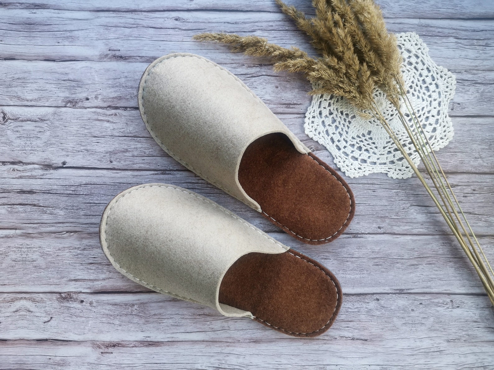 Vegan Slippers, Men Vegan Slippers, Women Vegan Slippers, Wool Free ...