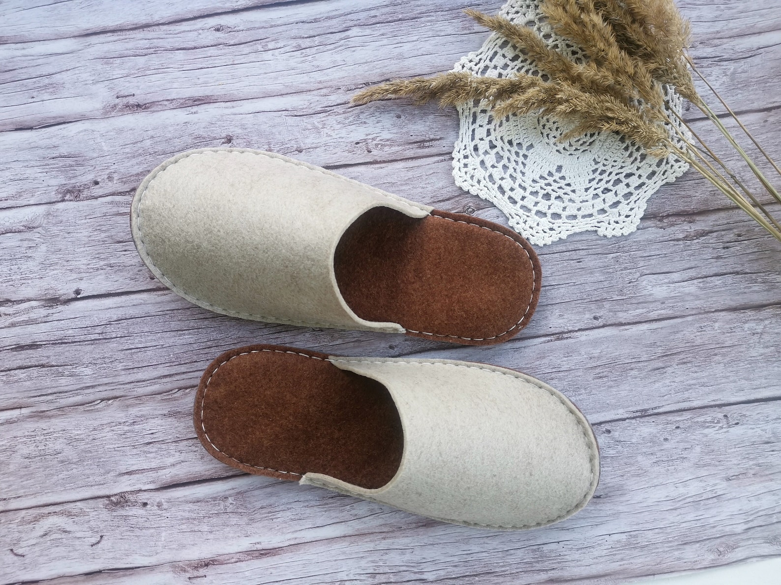 Vegan Slippers, Men Vegan Slippers, Women Vegan Slippers, Wool Free ...