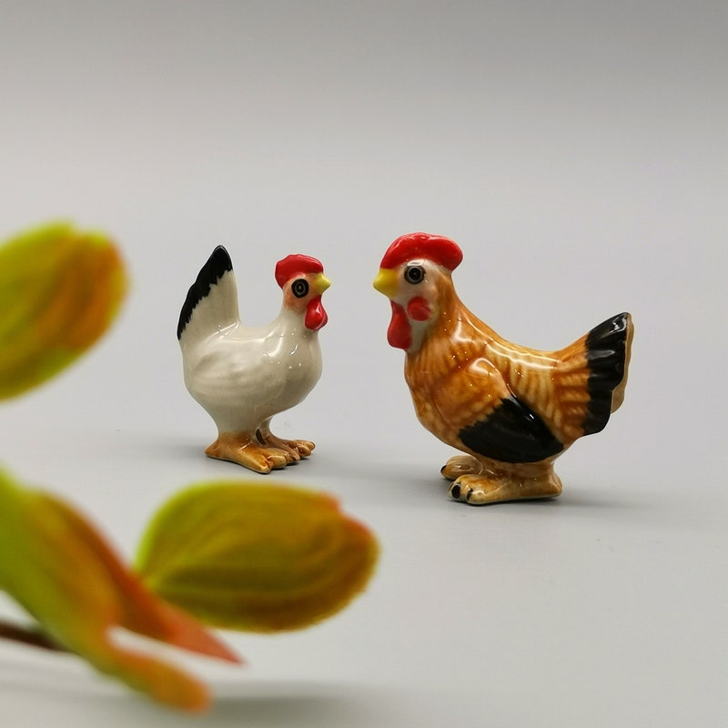 Miniature Roosters - Etsy