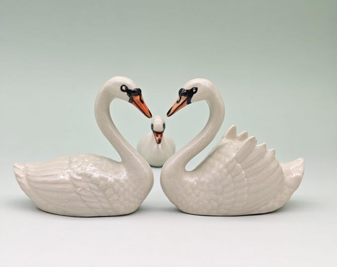 Hand Carved Swan - Etsy