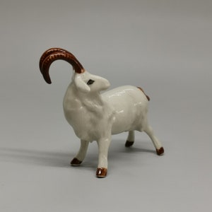 Ceramic Goat Figurine, Handmade, Miniature Goat, Mother's Day Gift ...