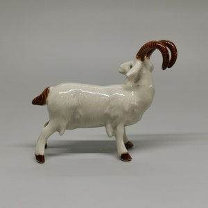 Ceramic Goat Figurine, Handmade, Miniature Goat, Mother's Day Gift ...