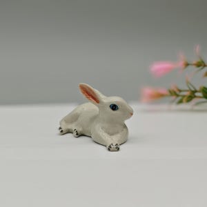Ceramic Rabbit Figurines-ceramic Rabbit Ornaments for Home Decor-small ...