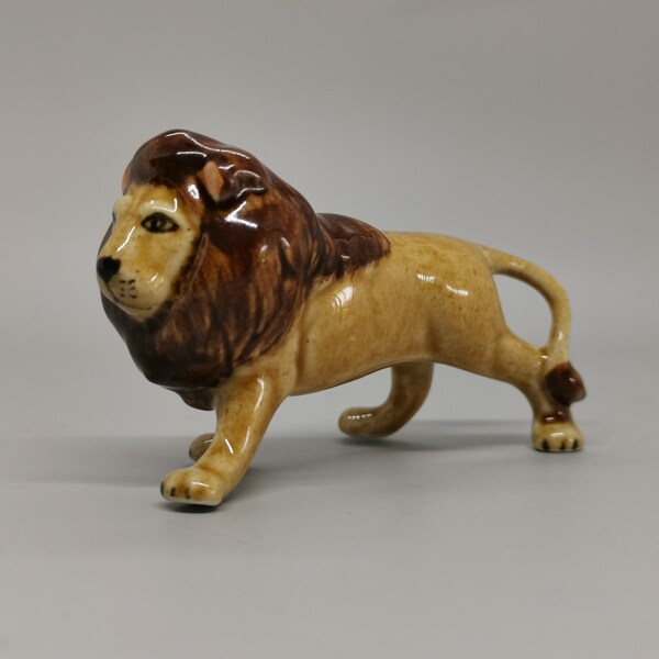 Ceramic Lion - Etsy