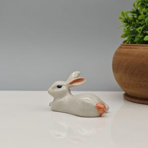 Ceramic Rabbit Figurines-ceramic Rabbit Ornaments for Home Decor-small ...