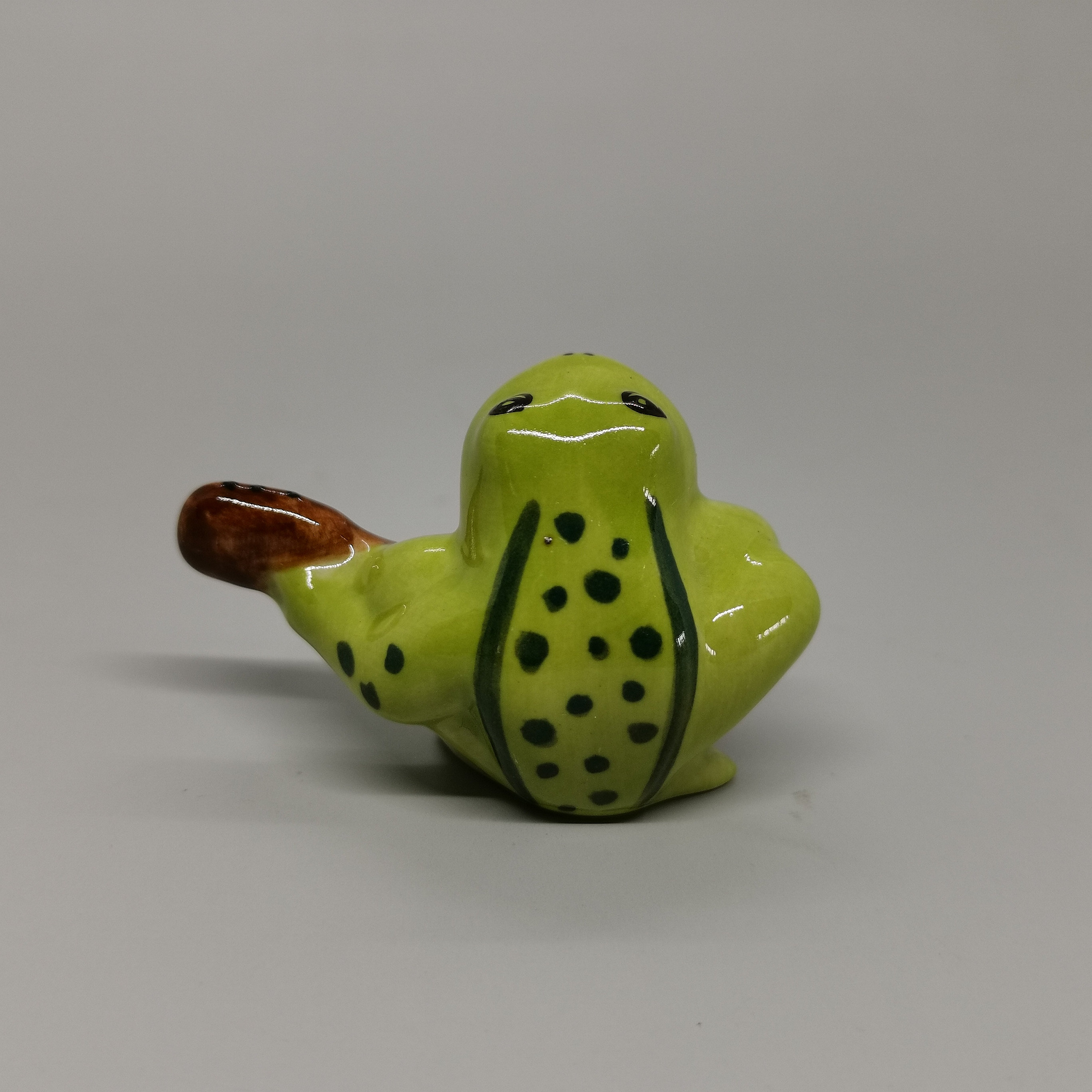 Frog Ceramic Figurine Miniature Frog Musician Frog - Etsy