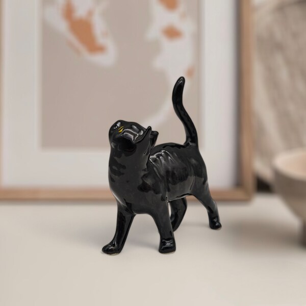 Cat Figurines - Etsy