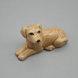 Ceramic Labrador Figurine,small Ceramic Dog Statue,home Decor Figurine ...