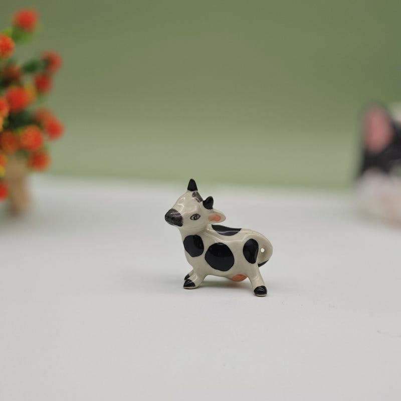 Cow Figurine - Etsy