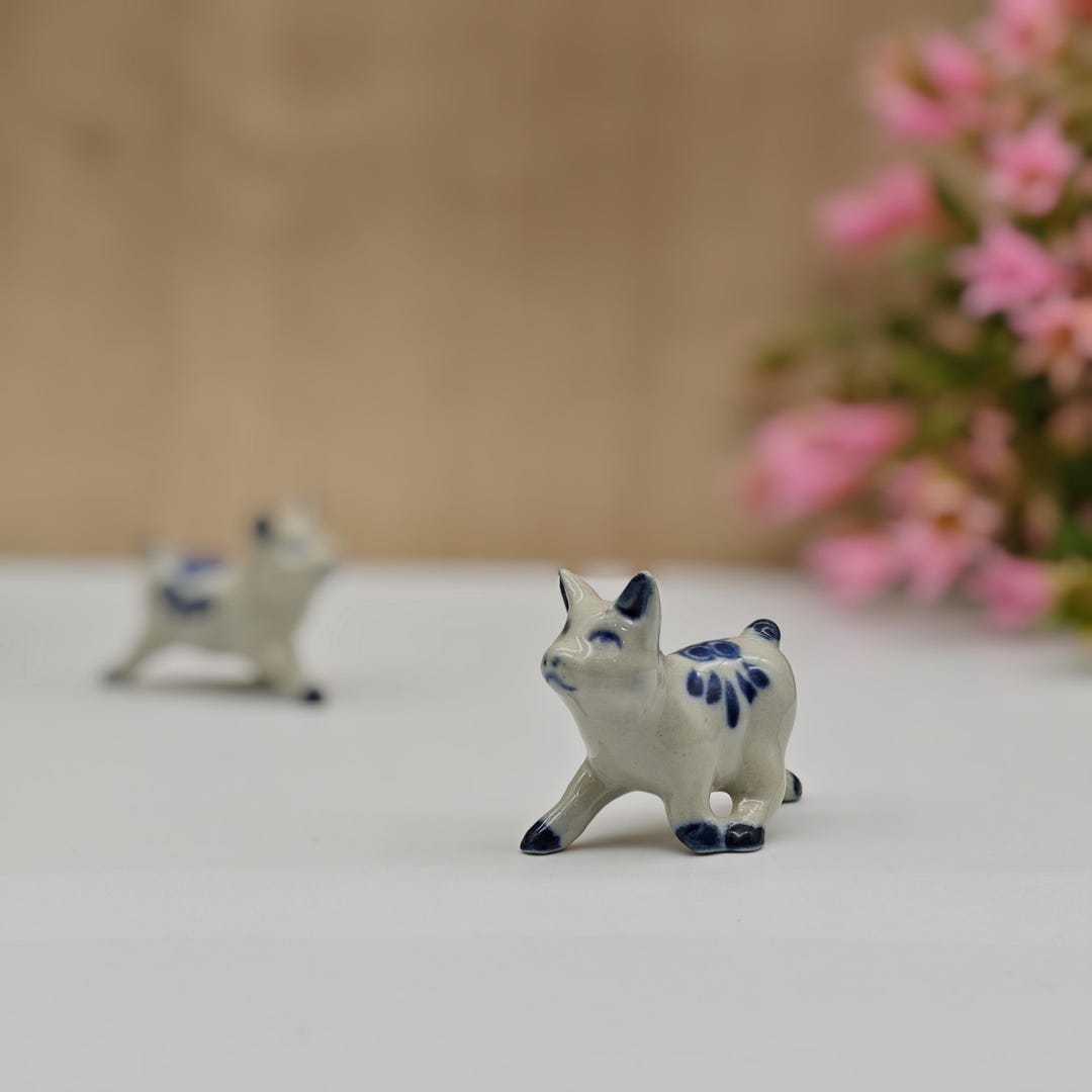 Ceramic Pig Figurine-miniature Ceramic Pig-perfect for Giving as a Gift ...