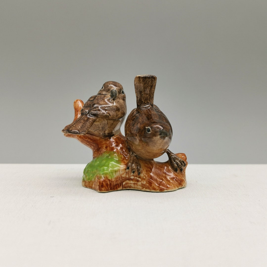 Small Winter Wren Bird Figurines-handmade Winter Wren Bird Ornaments ...