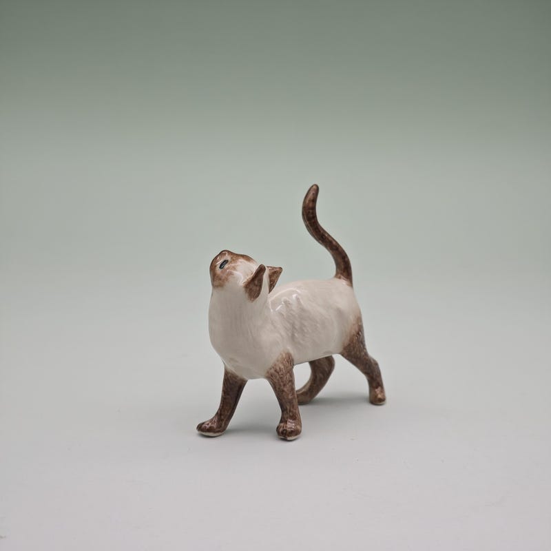 Cat Figurine Thailand - Etsy UK