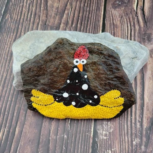 Hand Painted Chicken - Etsy