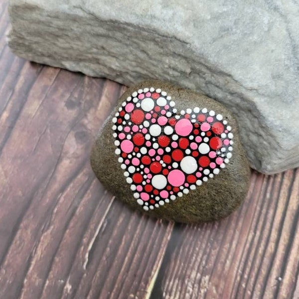 Hand Painted Heart - Etsy