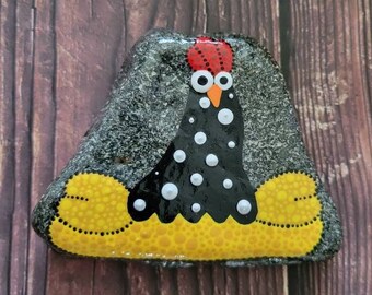Hand Painted Chicken - Etsy
