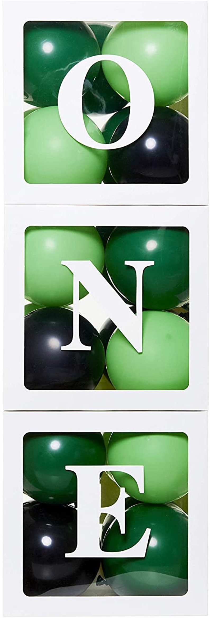 1st Birthday Balloon 'ONE' Boxes for 1 Year Old WITH - Etsy