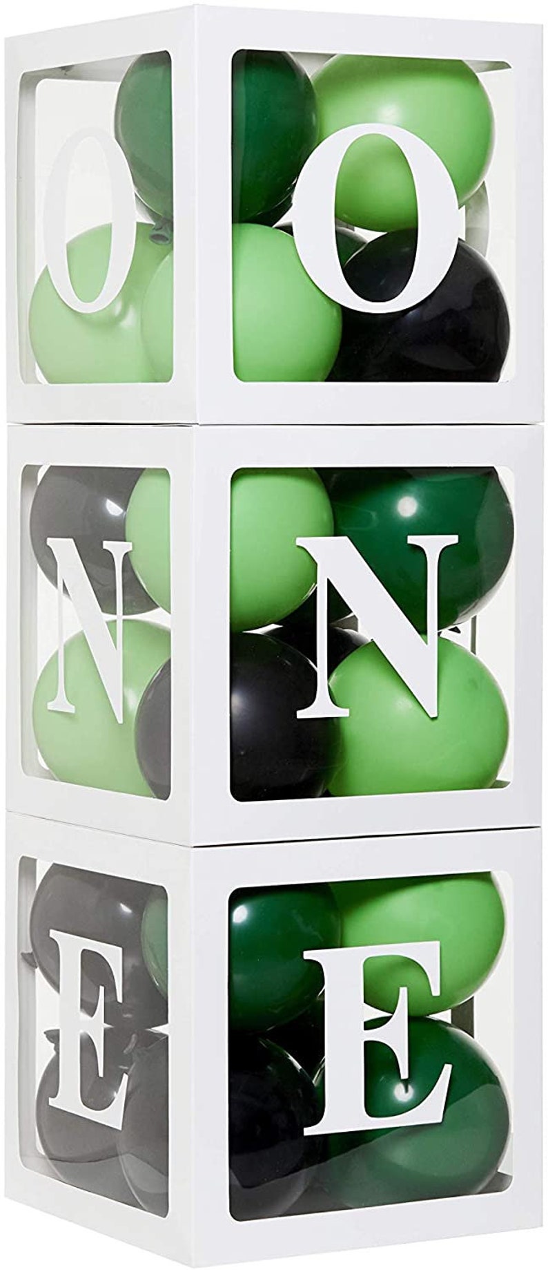 1st Birthday Balloon 'ONE' Boxes for 1 Year Old WITH | Etsy