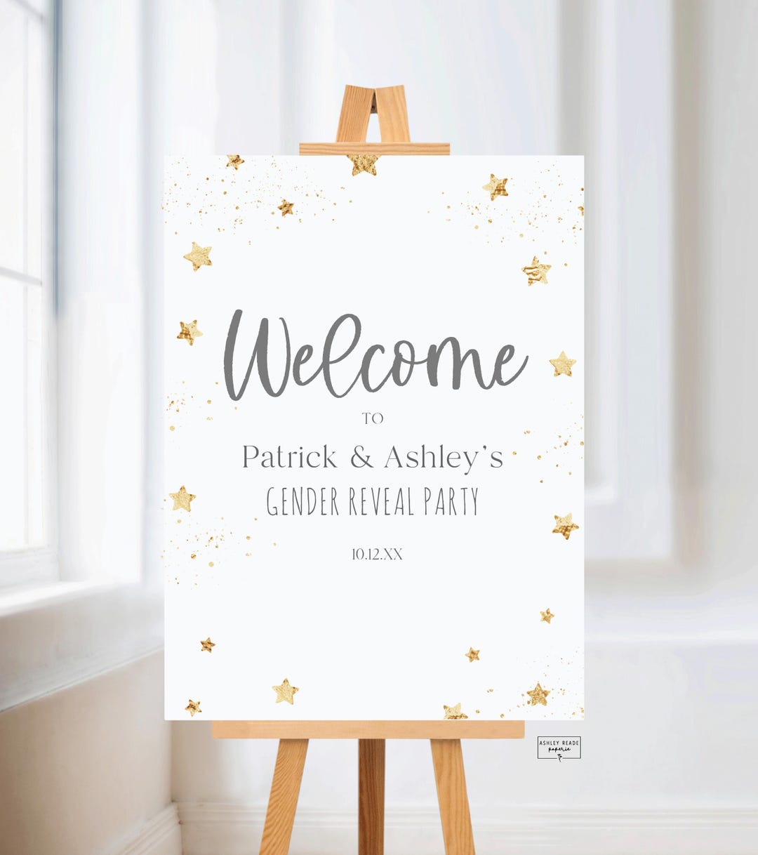 Welcome Sign - Twinkle Twinkle How We Wonder What You Are - Baby Gender ...